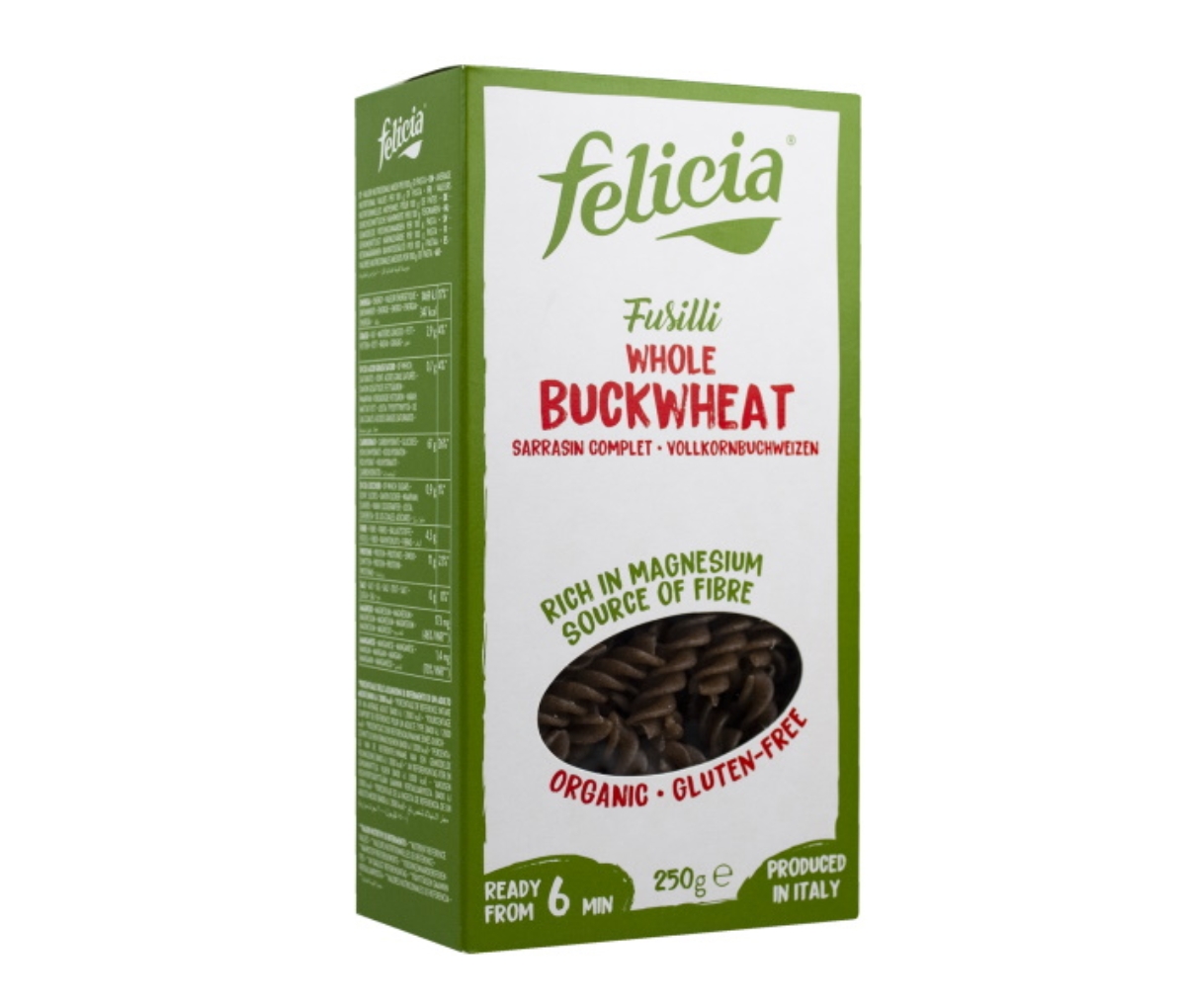 פוזילי כוסמת אורגני Felicia Bio - כרמלה